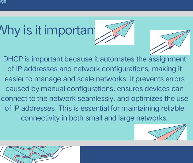 Why is it important DHCP is important | StudyX