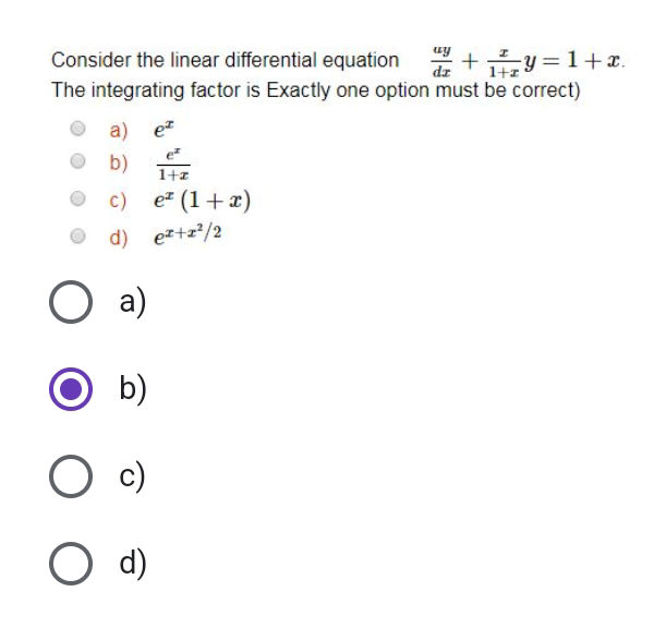 Consider the linear differential equation | StudyX