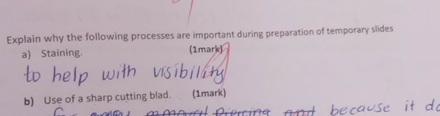 Explain why the following processes are | StudyX