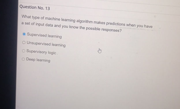 Question No 13 What type of machine | StudyX