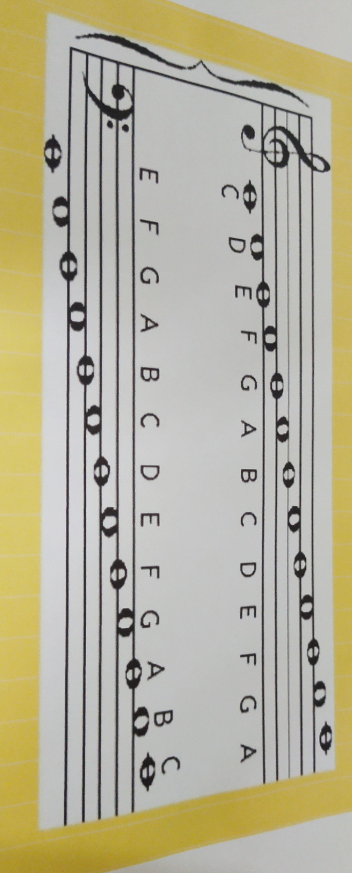 The image contains a musical staff with | StudyX