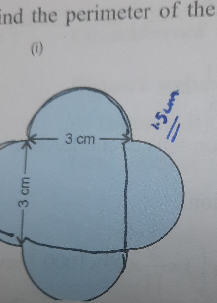 Find the perimeter of the figure shown below | StudyX