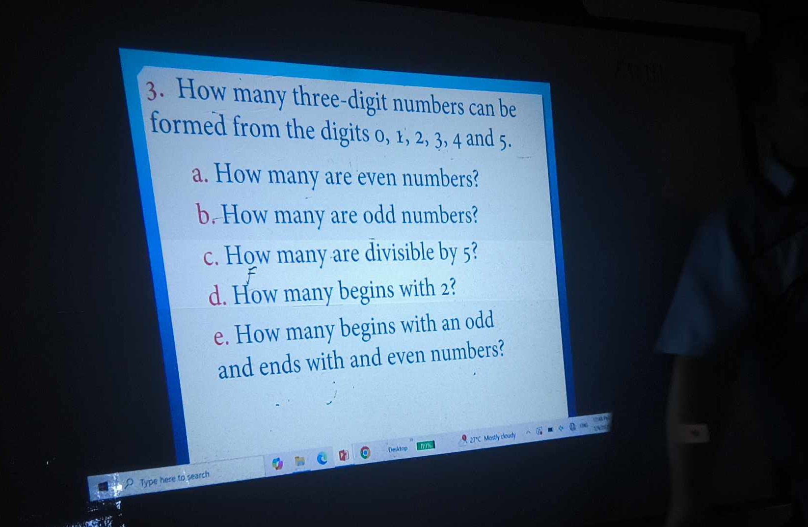 3 How many three-digit numbers can be formed | StudyX