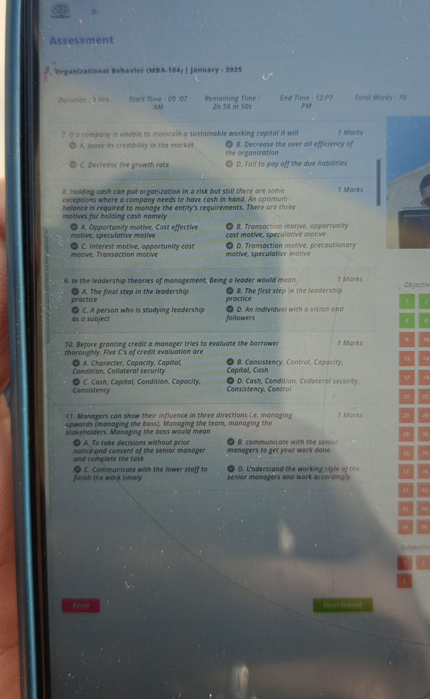 7 If a company is unable to maintain a | StudyX