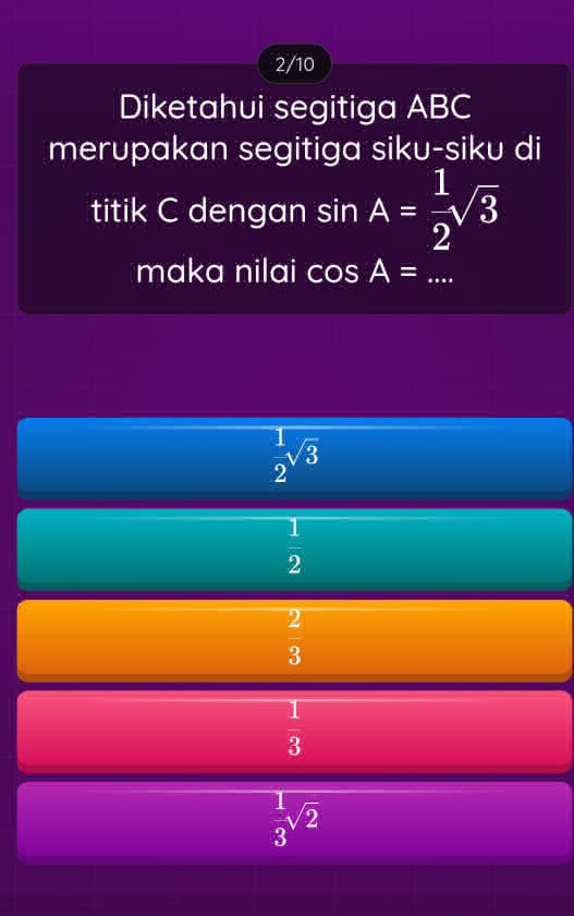 Diketahui segitiga ABC merupakan segitiga | StudyX
