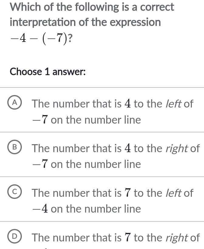 Which of the following is a correct | StudyX