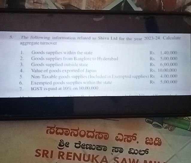 5 The following information related to Shiva | StudyX