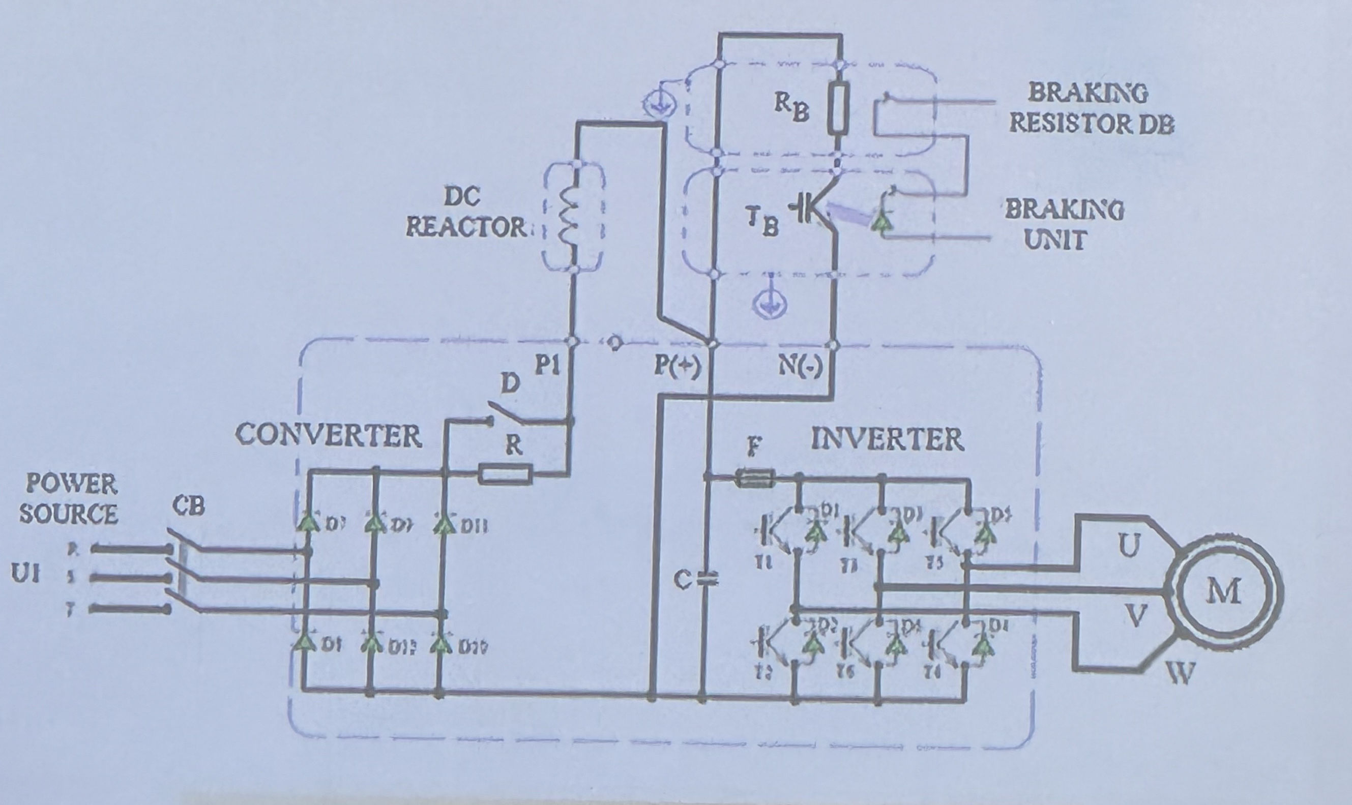 The image contains a diagram of a power | StudyX