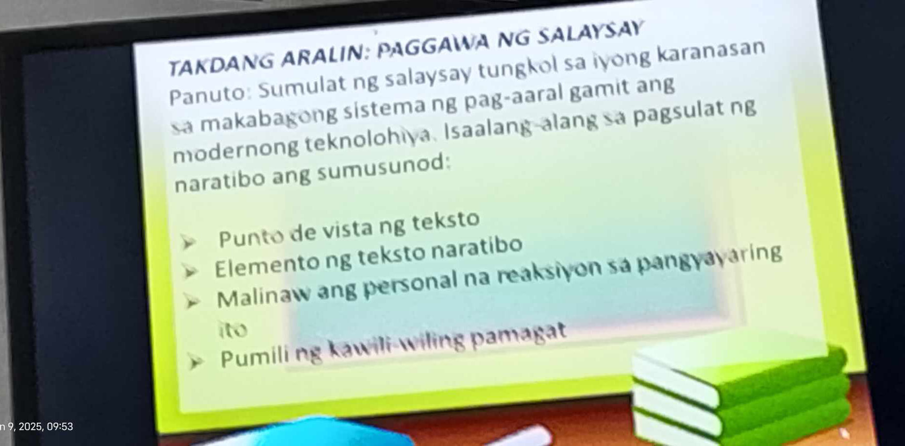 TAKDANG ARALIN PAGGAWA NG SALAYSAY Panuto | StudyX