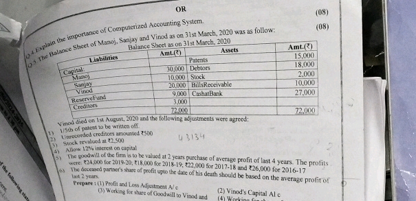 OR 4Explain the importance of Computerized | StudyX