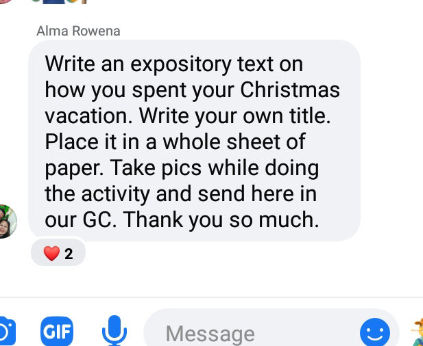 Write an expository text on how you spent | StudyX