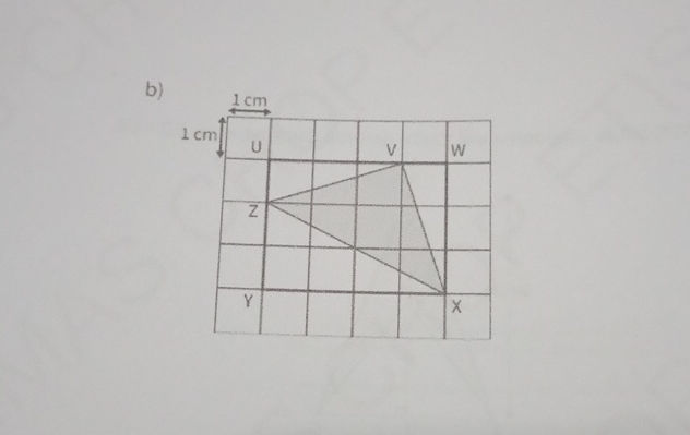 b)The diagram shows a grid of squares Each | StudyX