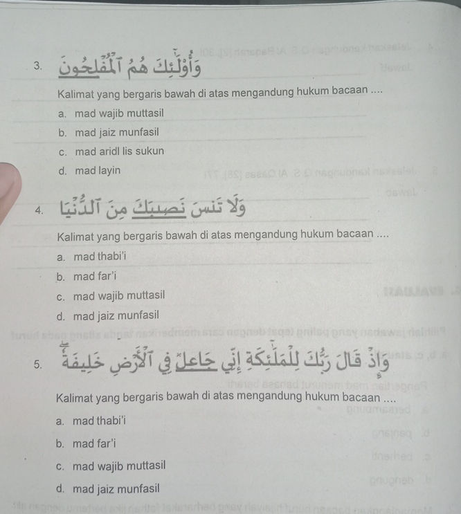 Kalimat yang bergaris bawah di atas | StudyX
