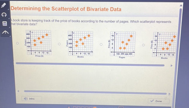 Determining the Scatterplot of Bivariate | StudyX