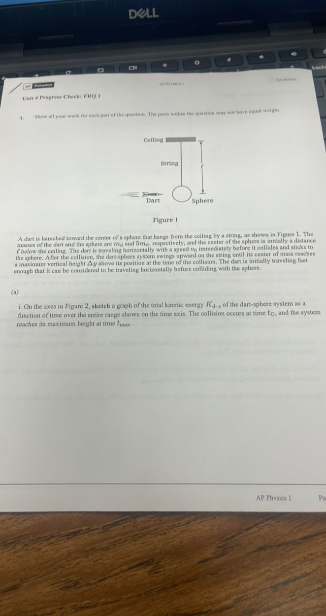 Unit 4 Progress Check FRQ 1 1 Show all your