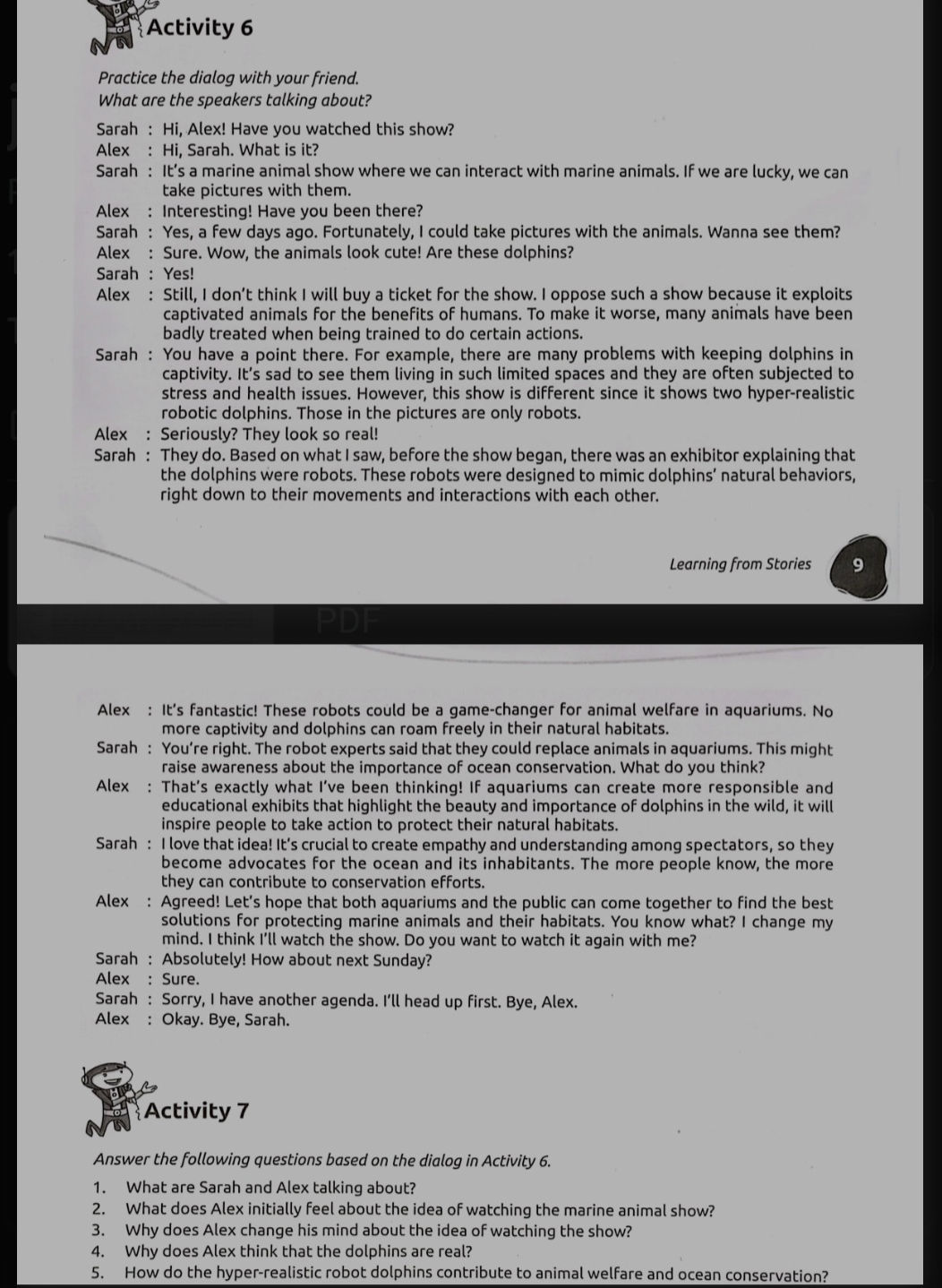 Activity 6 Practice the dialog with your | StudyX