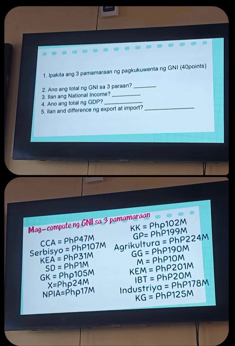1 Ipakita ang 3 pamamaraan ng pagkukuwenta | StudyX