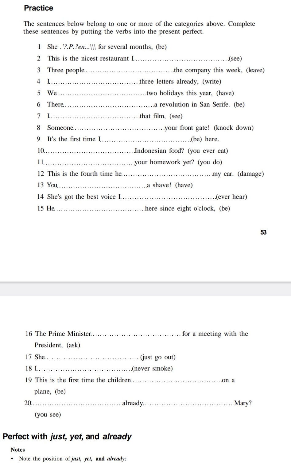 Practice The sentences below belong to one | StudyX