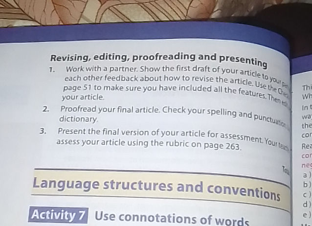 Revising editing proofreading and presenting | StudyX
