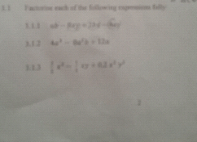 Factorise each of the following expressions | StudyX