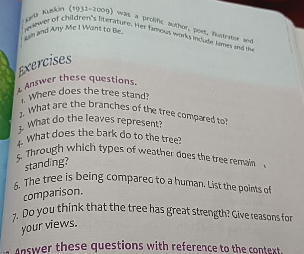 A Answer these questions 1 Where does the | StudyX