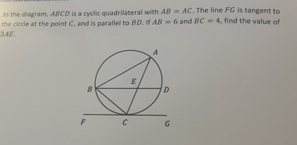 In the diagram ABCD is a cyclic | StudyX