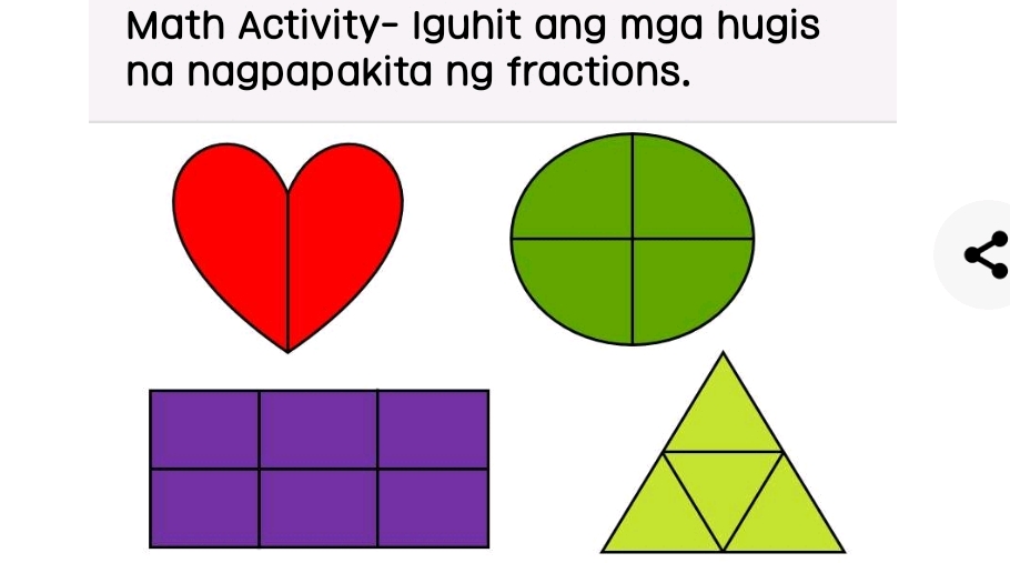 Math Activity- Iguhit ang mga hugis na | StudyX