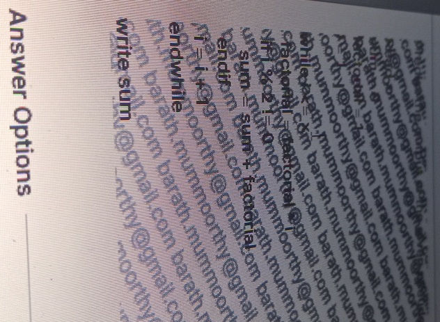 The image contains code snippets seemingly | StudyX