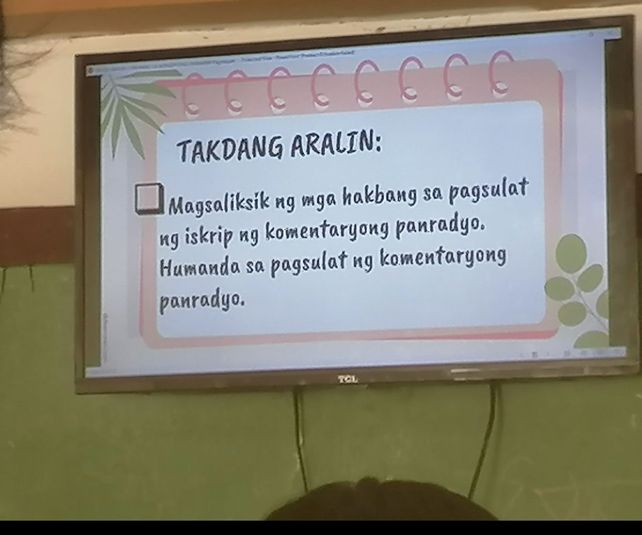 TAKDANG ARALIN Magsaliksik ng mga hakbang sa | StudyX