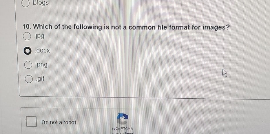 10 Which of the following is not a common