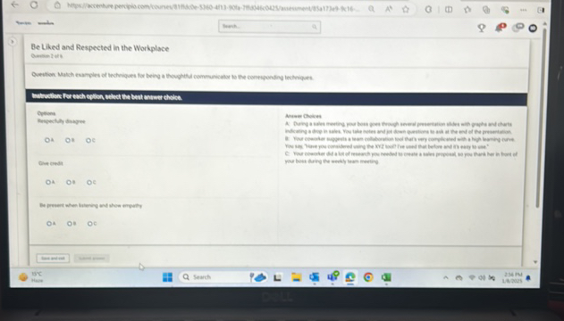 Question Match examples of techniques for | StudyX