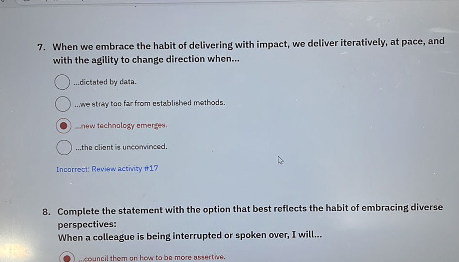 7 When we embrace the habit of delivering | StudyX