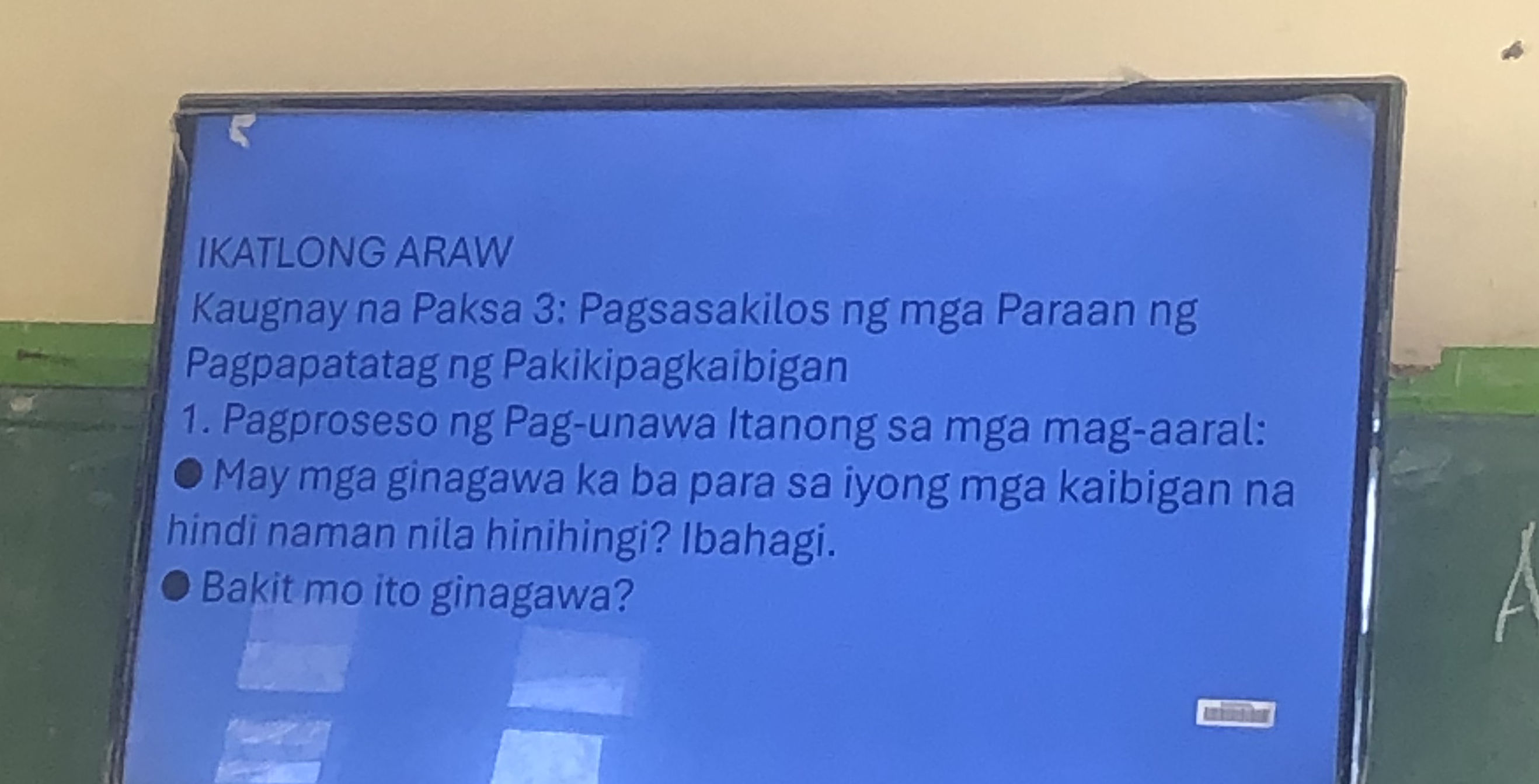 IKATLONG ARAW Kaugnay na Paksa 3 | StudyX