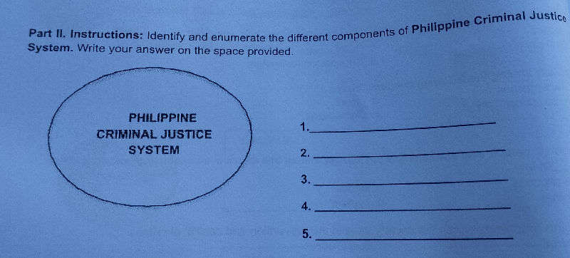Part II Instructions Identify and enumerate | StudyX