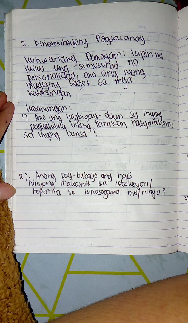 2 Pinatnubayang Pagsasanay Kunwariy isang | StudyX