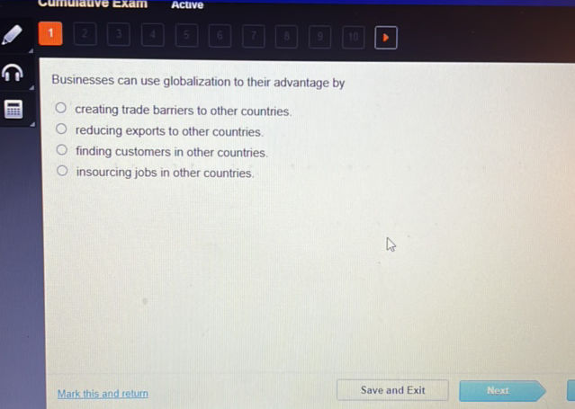 Businesses can use globalization to their | StudyX