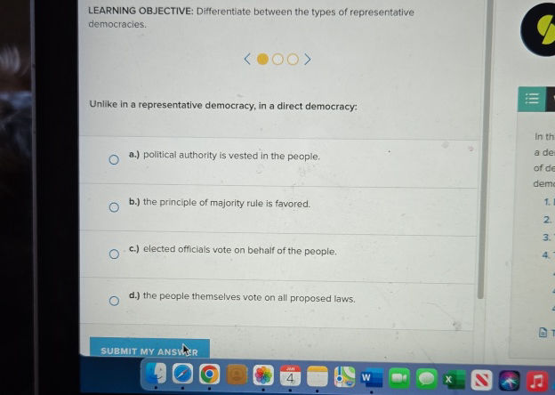 LEARNING OBJECTIVE Differentiate between the | StudyX