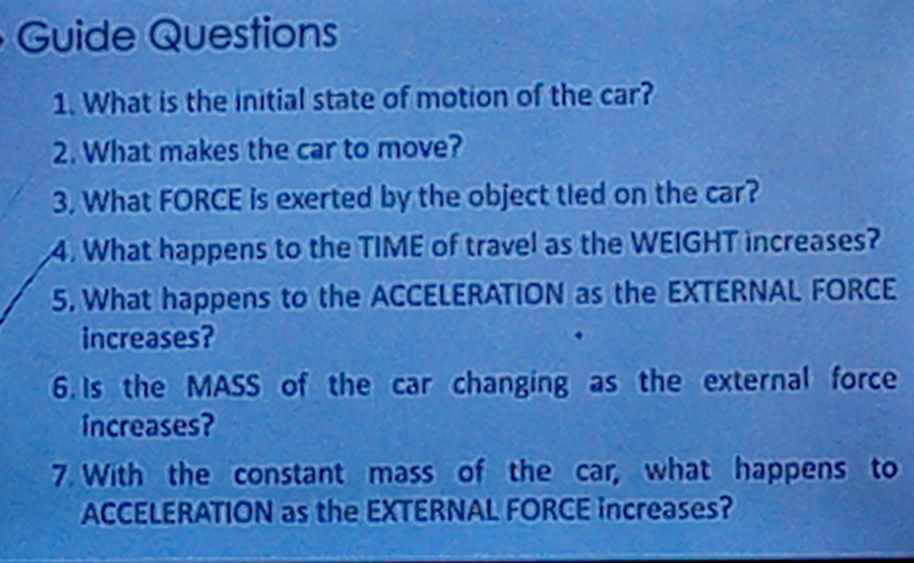 - Guide Questions 1 What is the initial | StudyX