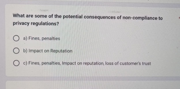 What are some of the potential consequences | StudyX