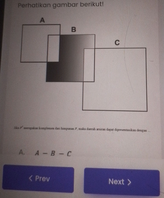 Perhatikan gambar berikut Jika P merupakan | StudyX