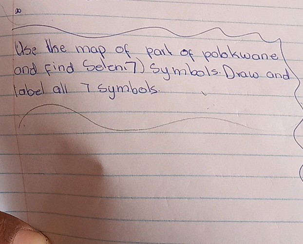 Use the map of part of polokwane and find | StudyX