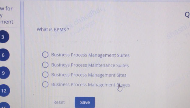 What is BPMS Business Process Management | StudyX