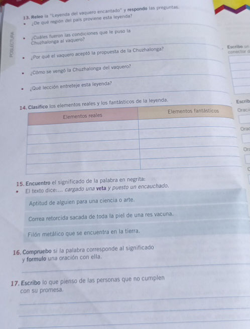 13 Releo la Leyenda del vaquero encantado y | StudyX