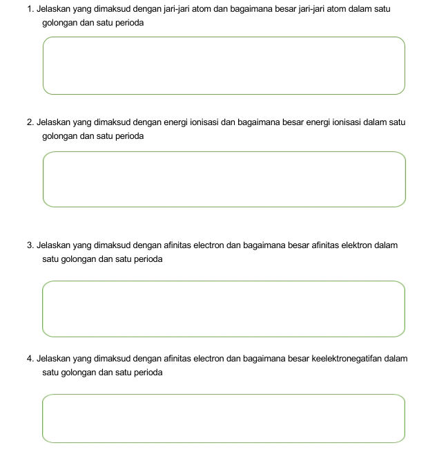 1 Jelaskan yang dimaksud dengan jari-jari | StudyX