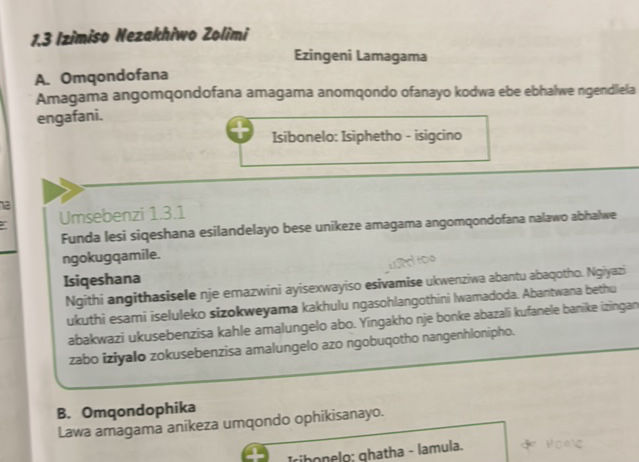 13 Izimiso Nezakhiwo Zolimi Ezingeni | StudyX