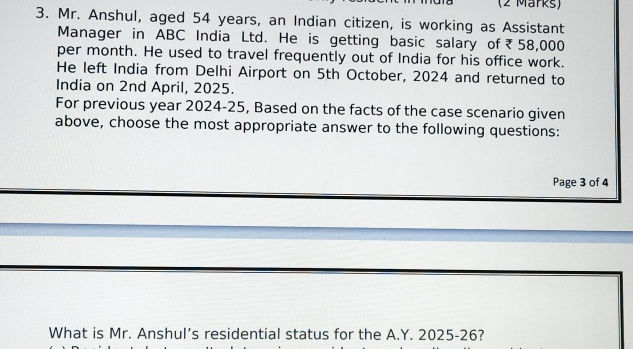 3 Mr Anshul aged 54 years an Indian citizen