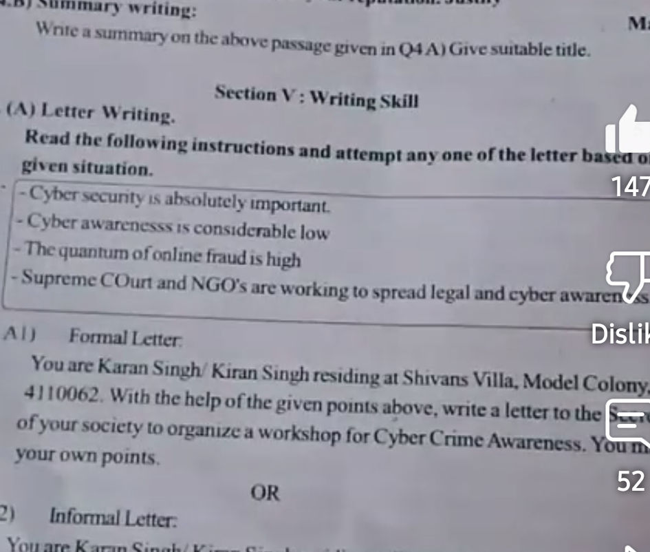 Summary writing Write a summary on the above | StudyX