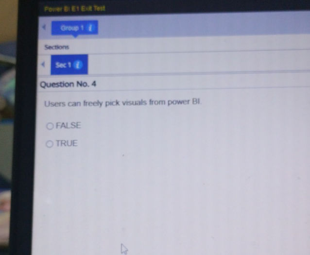 Question No 4 Users can freely pick visuals | StudyX