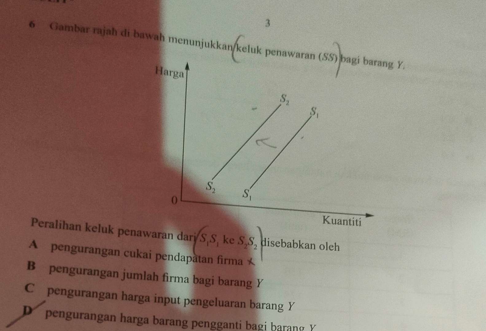 Gambar rajah di bawah menunjukkan keluk | StudyX