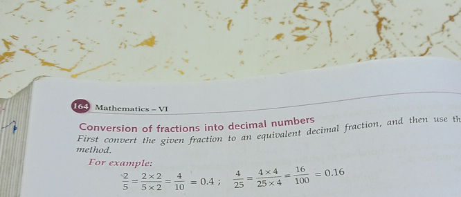 Conversion of fractions into decimal numbers | StudyX